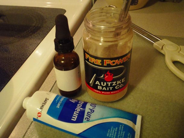 Krill Paste Diversion - Making Krill Paste for your Hardware and Soft Plastics - Pautzke Bait Co