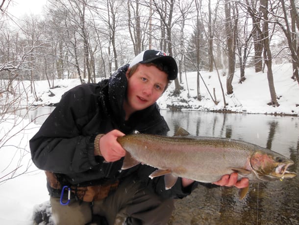 Fire Brine minnows taking pike through Great Lakes ice. - Pautzke Bait Co