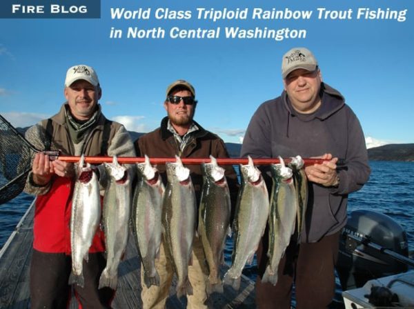 World Class Triploid Rainbow Trout Fishing in North Central Washington ...