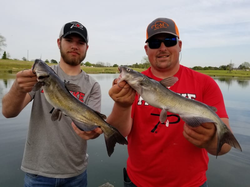 Alabama Pond Catfish Biting in Summer Heat - Pautzke Bait Co