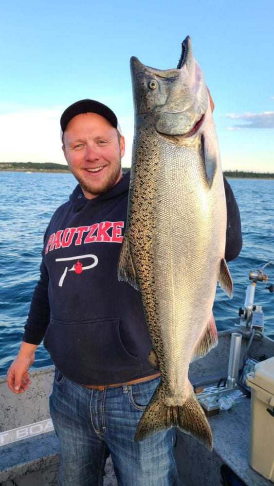 Michigan Big Lake Coho on Hot Bite - Pautzke Bait Co