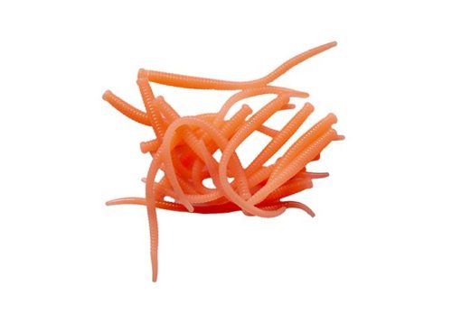 Fire Worms - Peach - Pautzke Bait Co