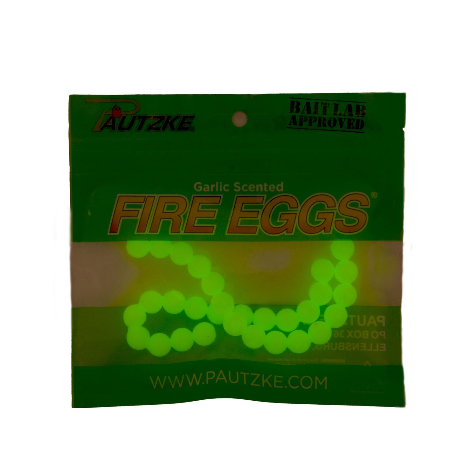 Fire Eggs - Glow - Pautzke Bait Co