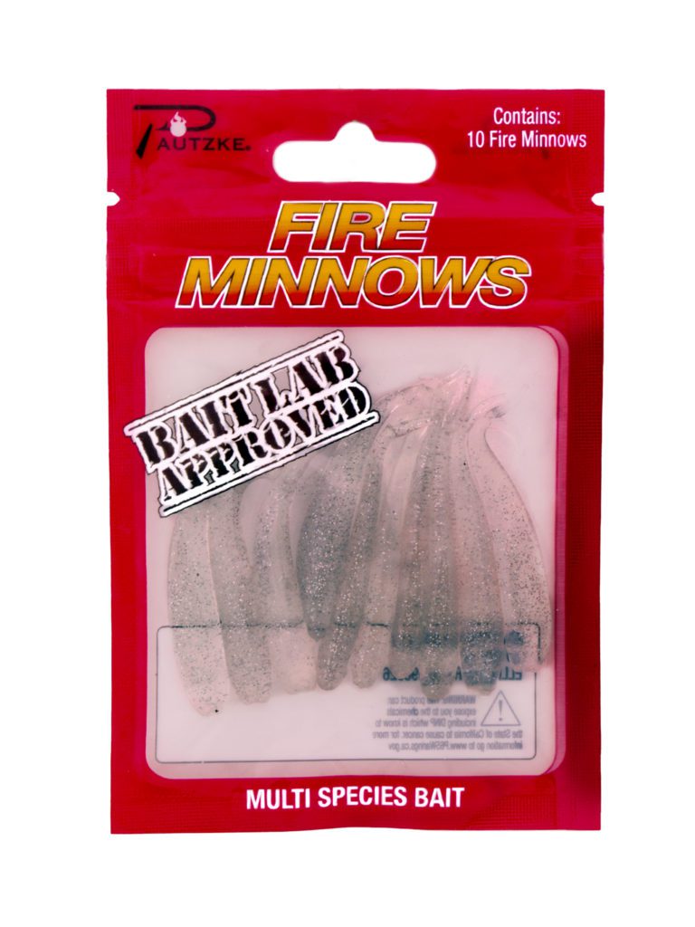 Fire Minnows, Ghost - Pautzke Bait Co