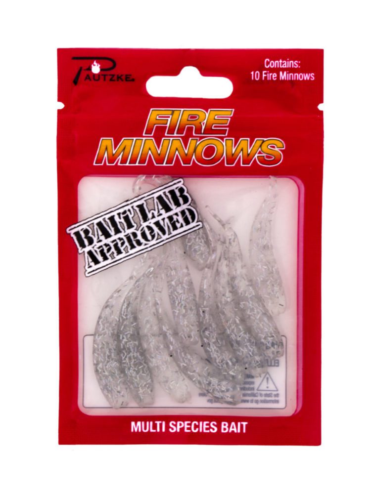 Fire Minnows, Ghost Crome - Pautzke Bait Co
