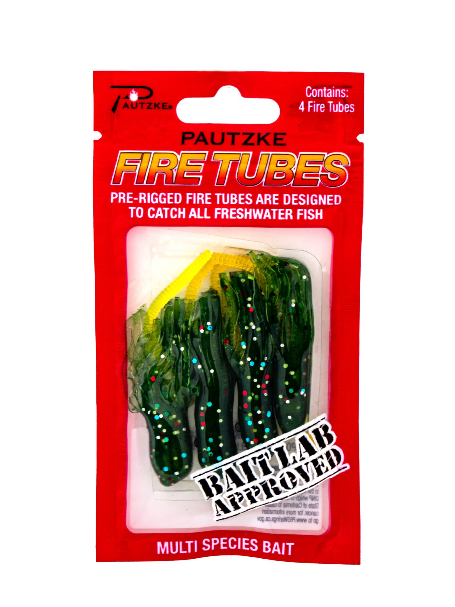 Fire Tubes, Green - Pautzke Bait Co