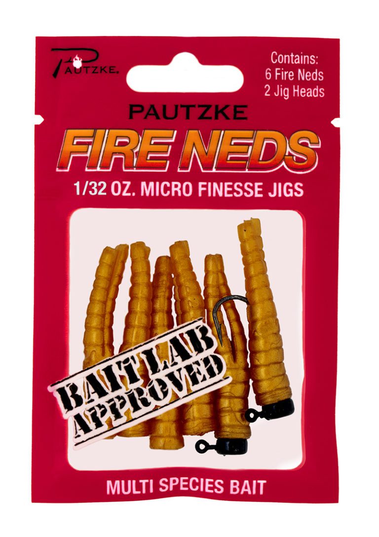 Fire Neds, Mealworm (1/32 ounce) - Pautzke Bait Co