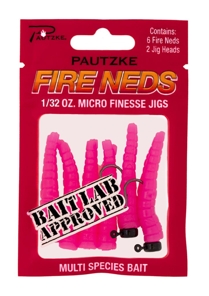 Fire Neds, Pink (1/32 ounce) - Pautzke Bait Co
