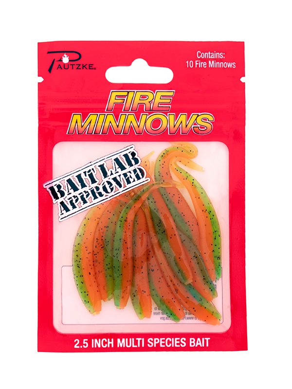 Fire Minnows, Fire Tiger - Pautzke Bait Co